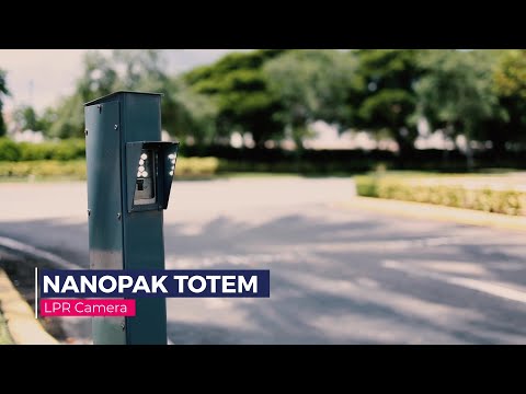 Nanopak Totem LPR Camera for Parking and Access Control