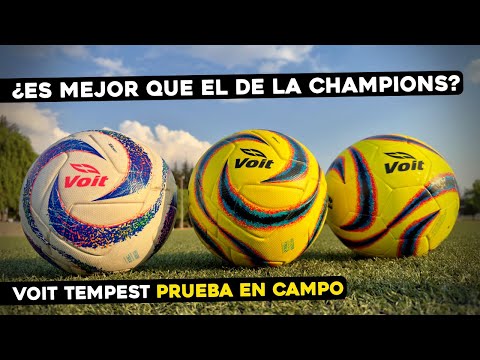 ¿La LIGA MX tiene el mejor balón del mundo? | VOIT TEMPEST Prueba en campo