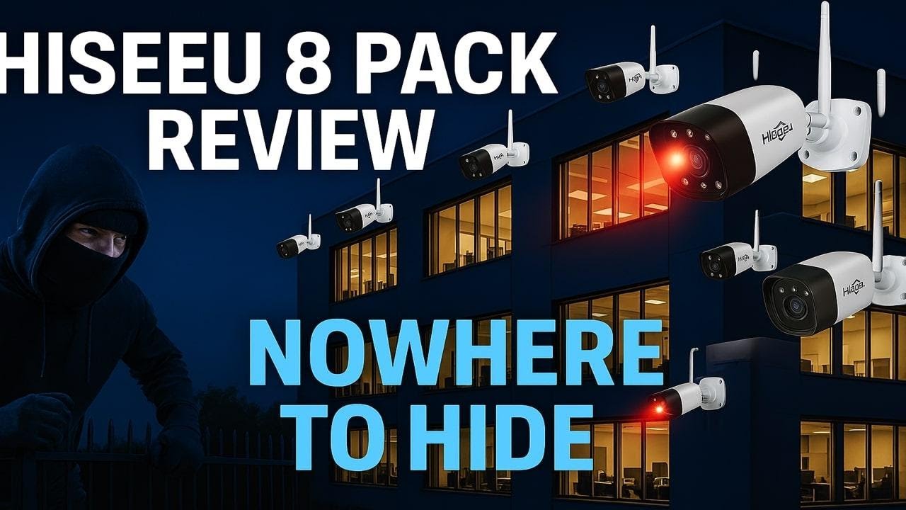 HISEEU Wireless Security Camera System Review