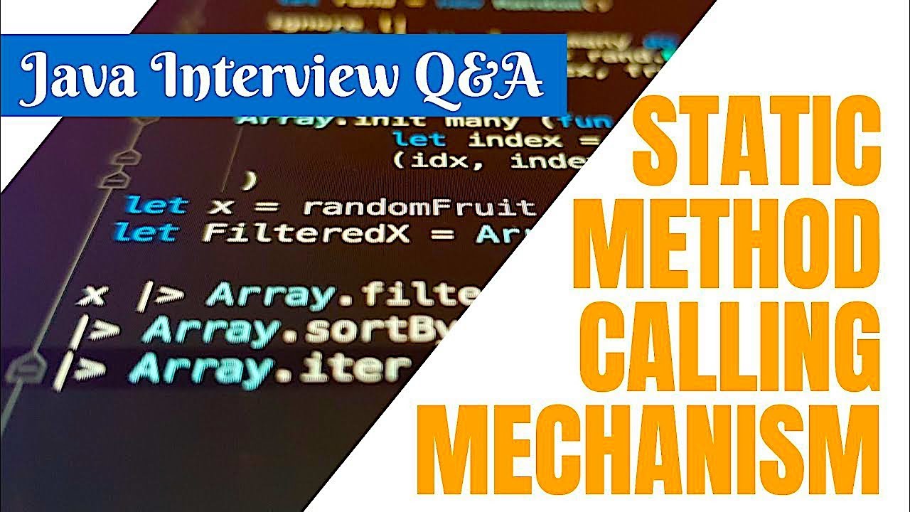 Calling Static Method Using Class Object | Java Interview Question
