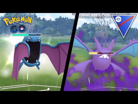 GOLBAT & IT'S EVOLUTION CROBAT TEAM UP IN THE GREAT LEAGUE! POKEMON GO BATTLE LEAGUE