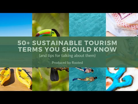 Free Rooted Sustainable Tourism Terminology Guide
