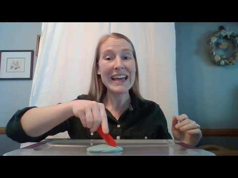 Action Words With Play Dough