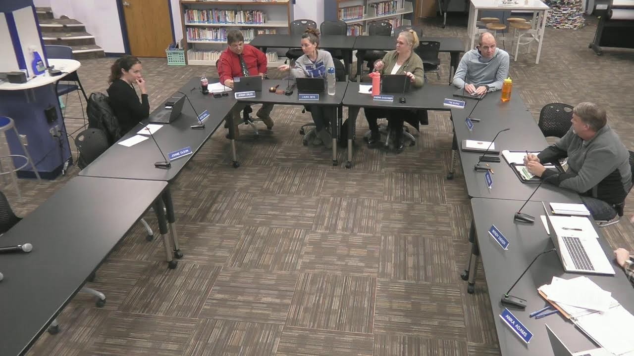 JWP School Board Meeting 12/18/2023