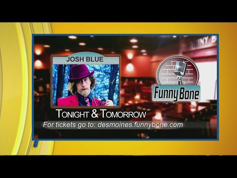 Comedian Josh Blue at the Funny Bone