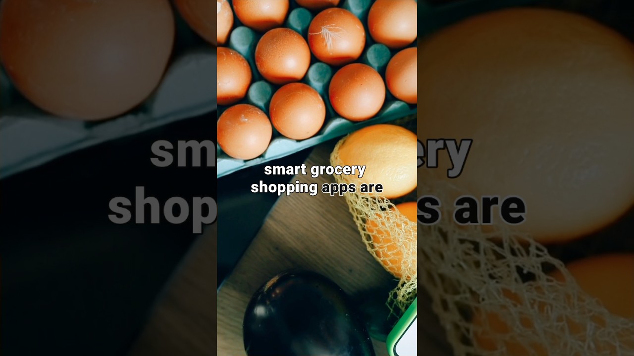 Smart grocery apps cut food waste in the USA! 🌍 #SmartShopping #FoodWaste #EcoTech