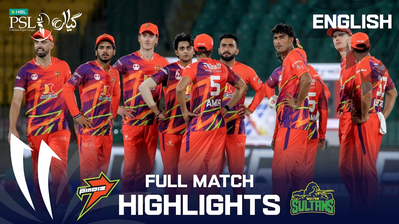 Full Match Highlights | Rawalpindiz Vs Multan Sultans | English | Match 31 | HBL PSL 11 | MZB1K
