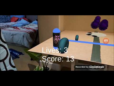 Google Cardboard AR Game (Made using Unity Engine)