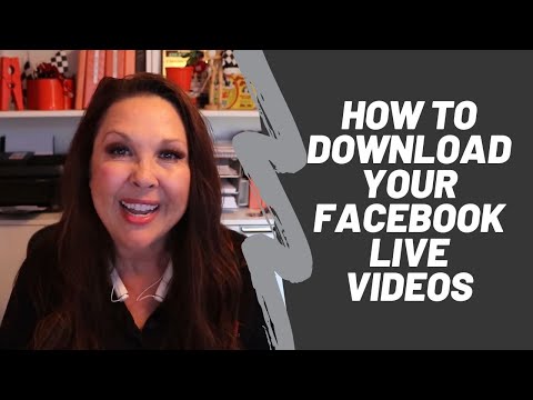 How to Download Your Facebook Live Videos to Your Computer