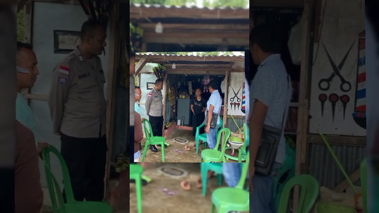 Bhabinkamtibmas Polsek Lobalain terus meningkatkan kegiatan sambang.