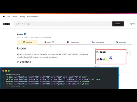 Simplify SVG Icons in Angular with k-icon: Lightweight and Flexible