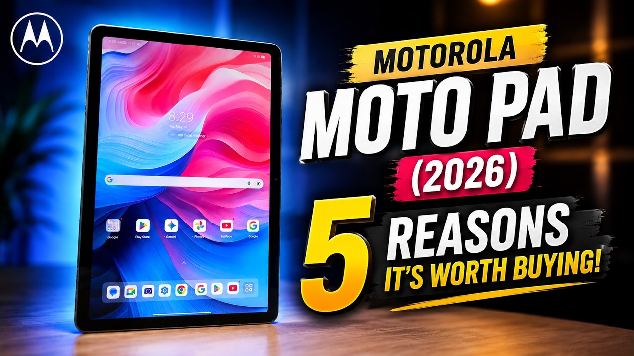 Motorola Moto Pad (2026): 5 Reasons It’s Worth Buying
