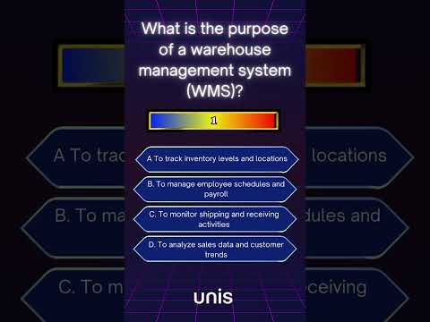 What is the purpose of a warehouse management system (WMS)?