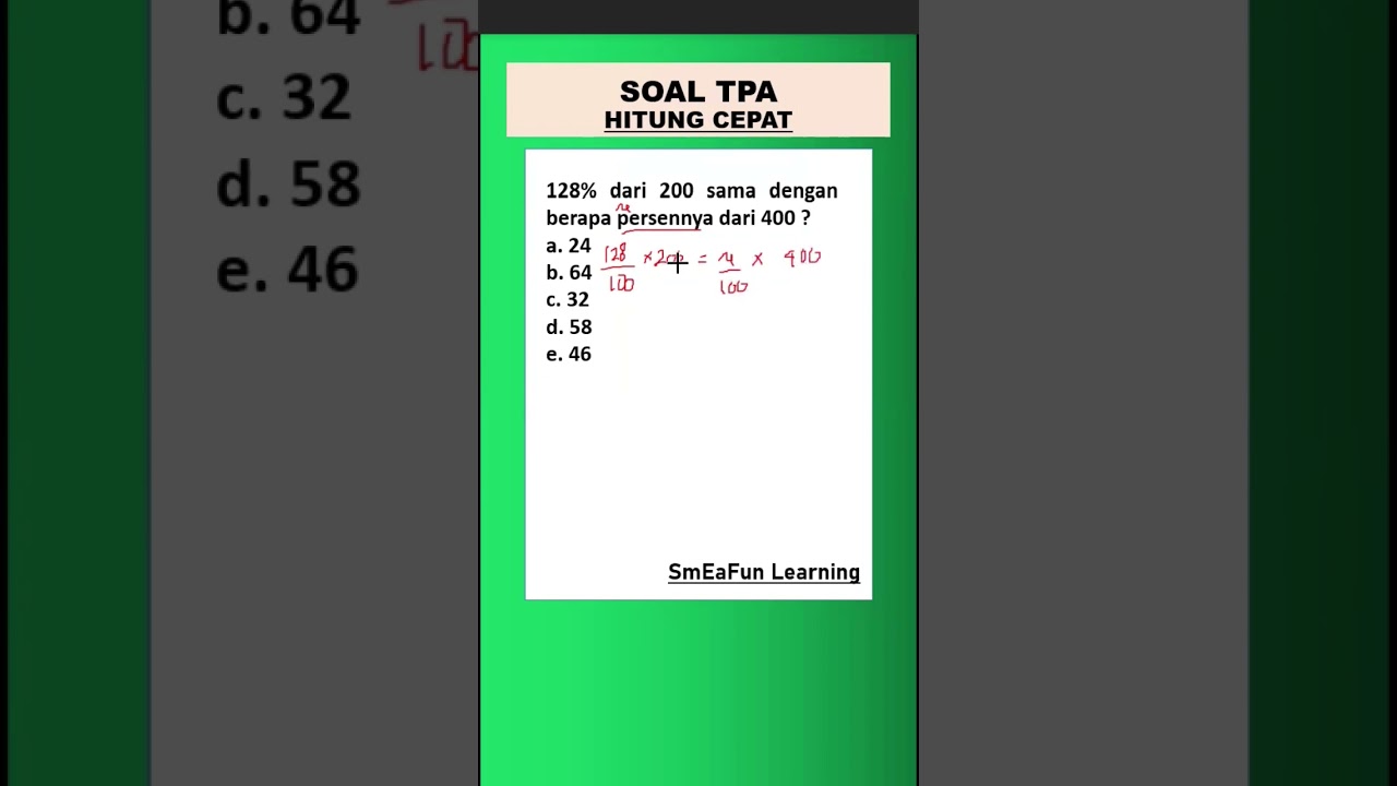 DISCUSS QUESTIONS: BAPPENAS TPA | UGM PAPS #tpaquestions #bappenastpa #ugmpaps #quickcalculation