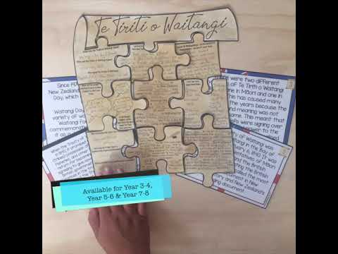 Treaty of Waitangi Puzzle