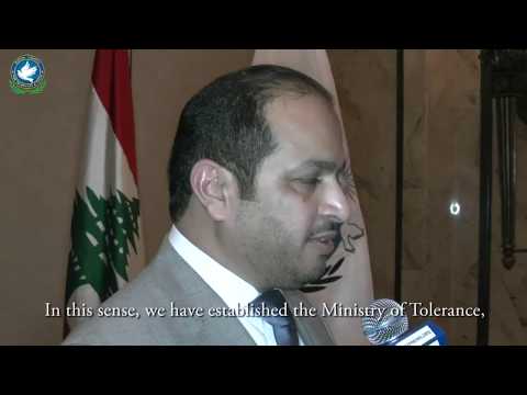 Dr. Hamad Al-Shamsi, speaks of the national agenda of the UAE on the subject of peace and tolerance