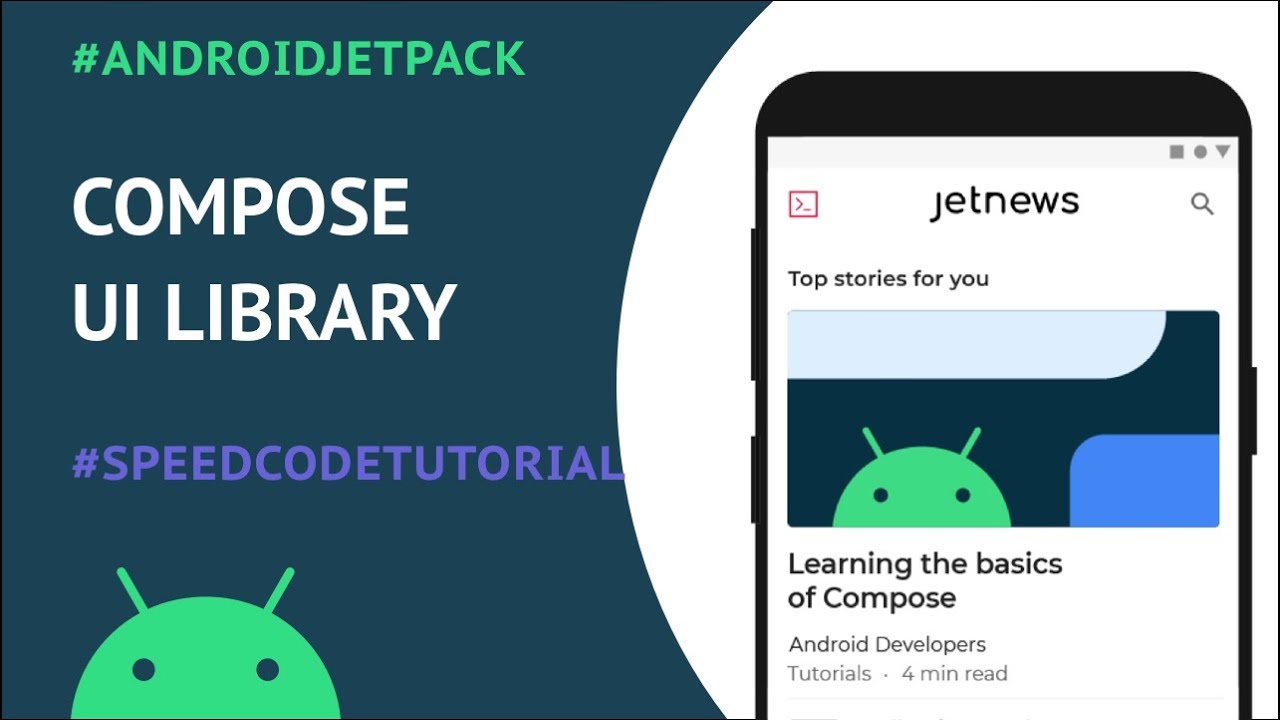Android JetPack Compose UI Library - News App Speed Code Tutorial