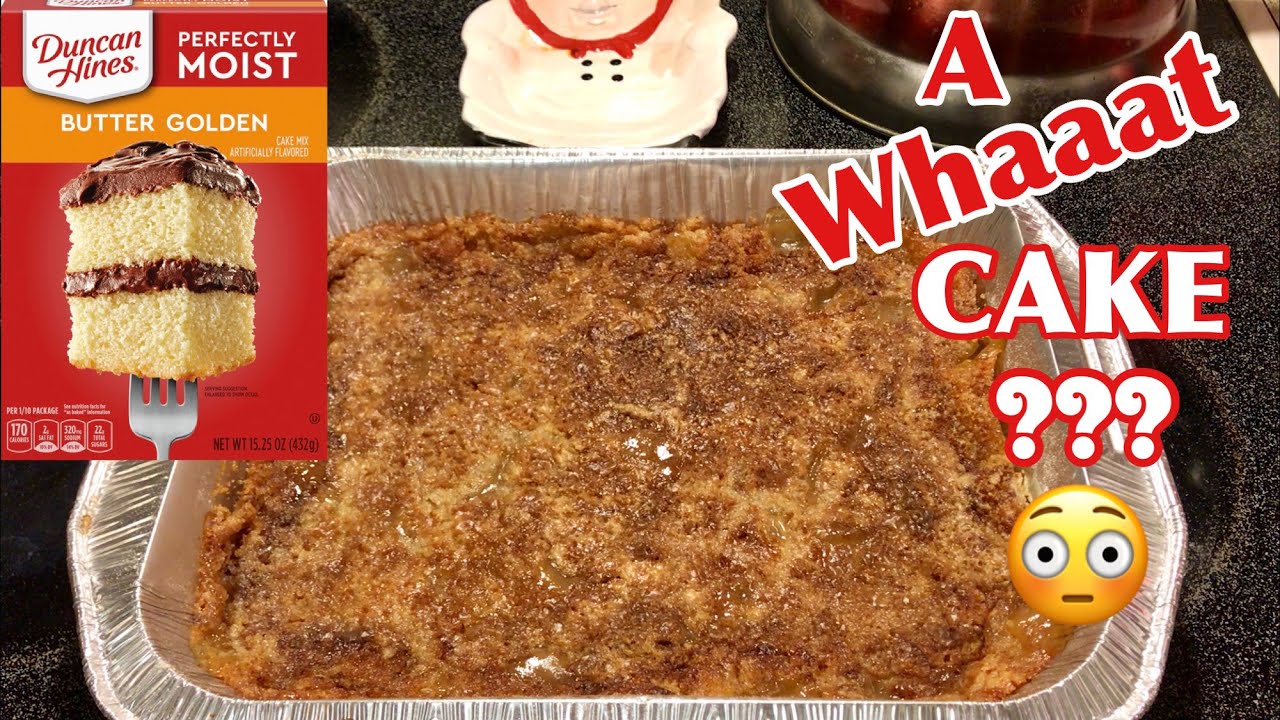 THANKSGIVING STYLE PEACH COBBLER DUMP CAKE 🍑 Thanksgiving Desserts!!!