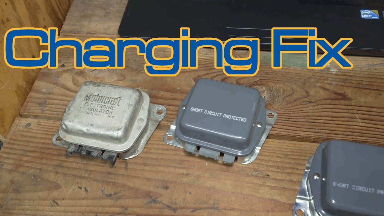 Ford External Voltage Regulator Test & Replacement