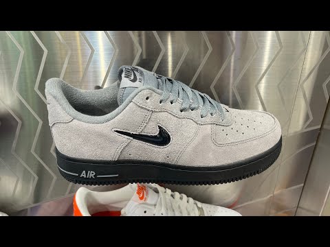 Nike Air Force 1 Low Jewel (Cool Grey/Black) - Style Code: HQ3827-001