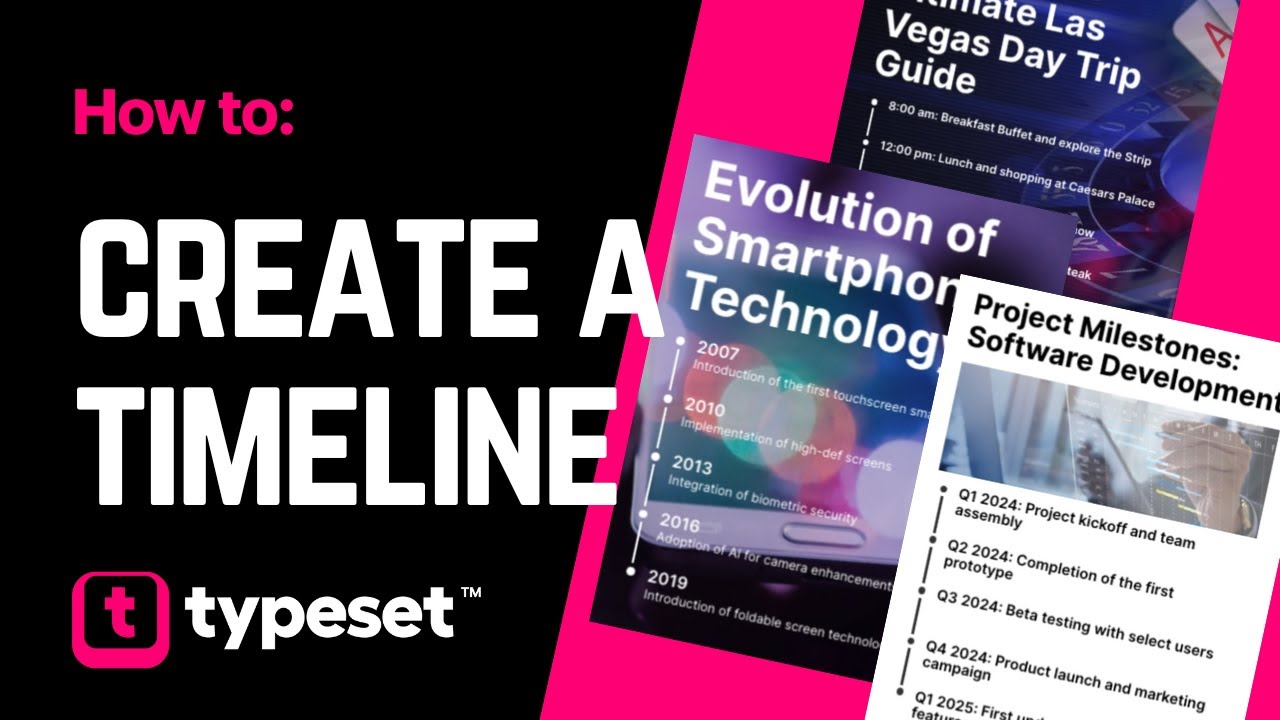 How to create a timeline