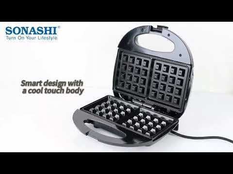 How to Use a Waffle Maker | Easy Step-by-Step Guide | SWM-873