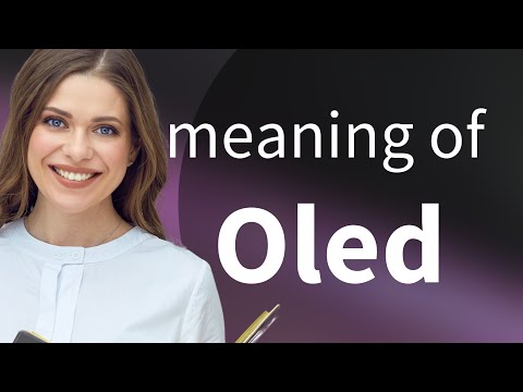 Oled — OLED definition