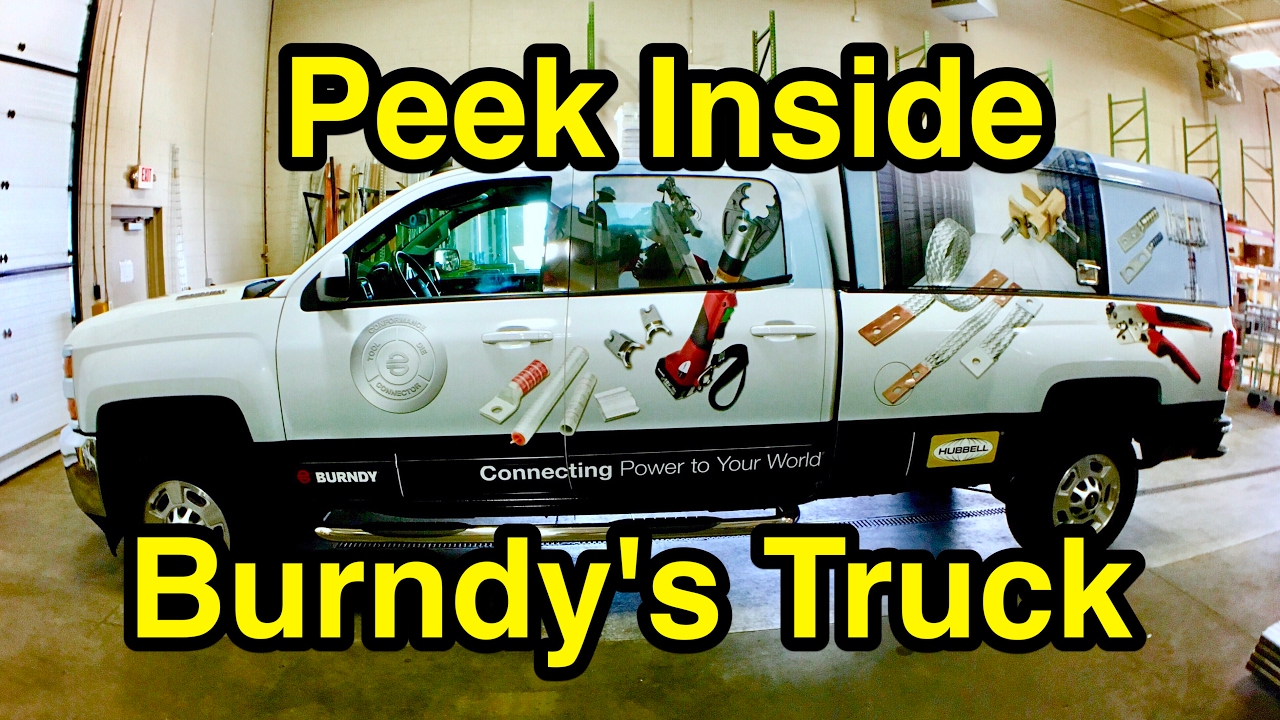 Peek Inside The Burndy Hubbell Tool Truck by WESCO Distribution Green Bay