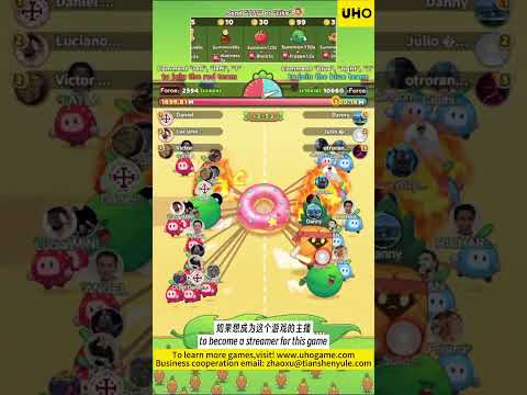 【UhoGames】The Brand New TikTok Live Interactive game "Crazy Fruit Race" you like it?