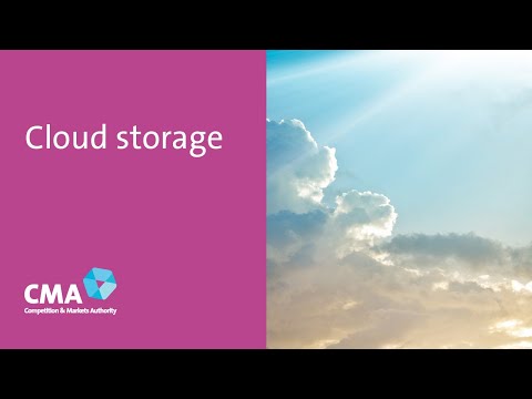 What is cloud storage? | UK's Competition and Markets Authority