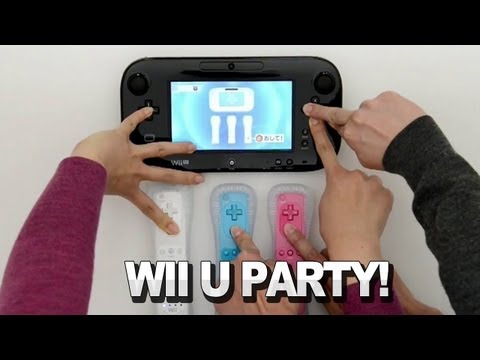 Wii U Party Gameplay