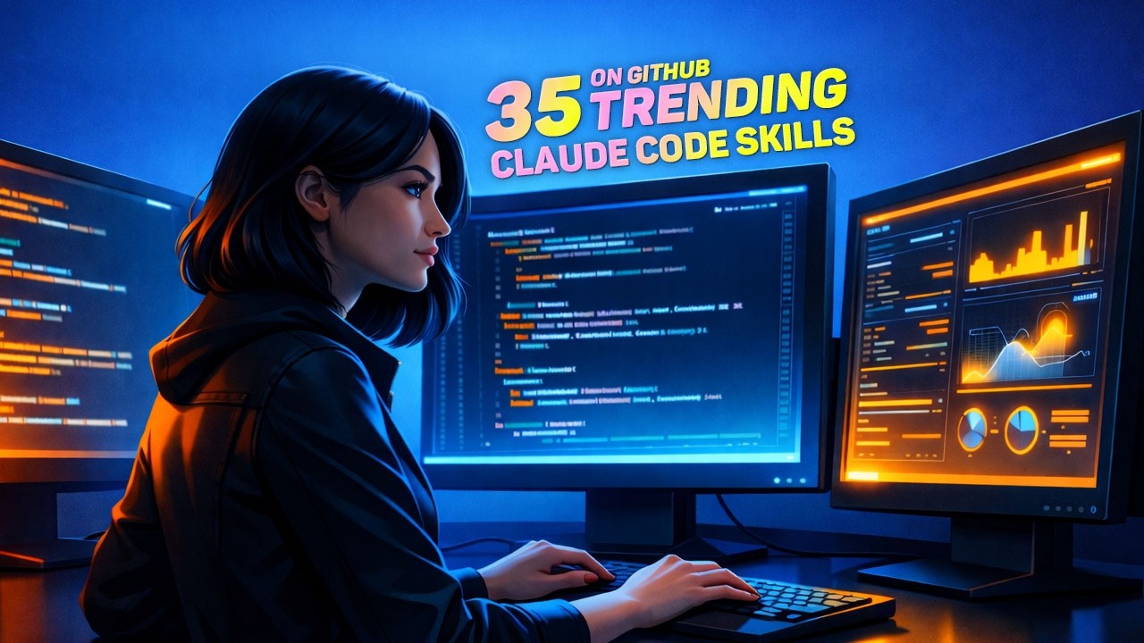 35 Claude Code skills on GitHub