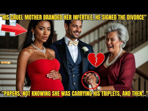 CEO’S CRUEL MOM CALLED HER INFERTILE, HE SIGNED DIVORCE—NOT KNOWING SHE WAS PREGNANT WITH TRIPLETS.