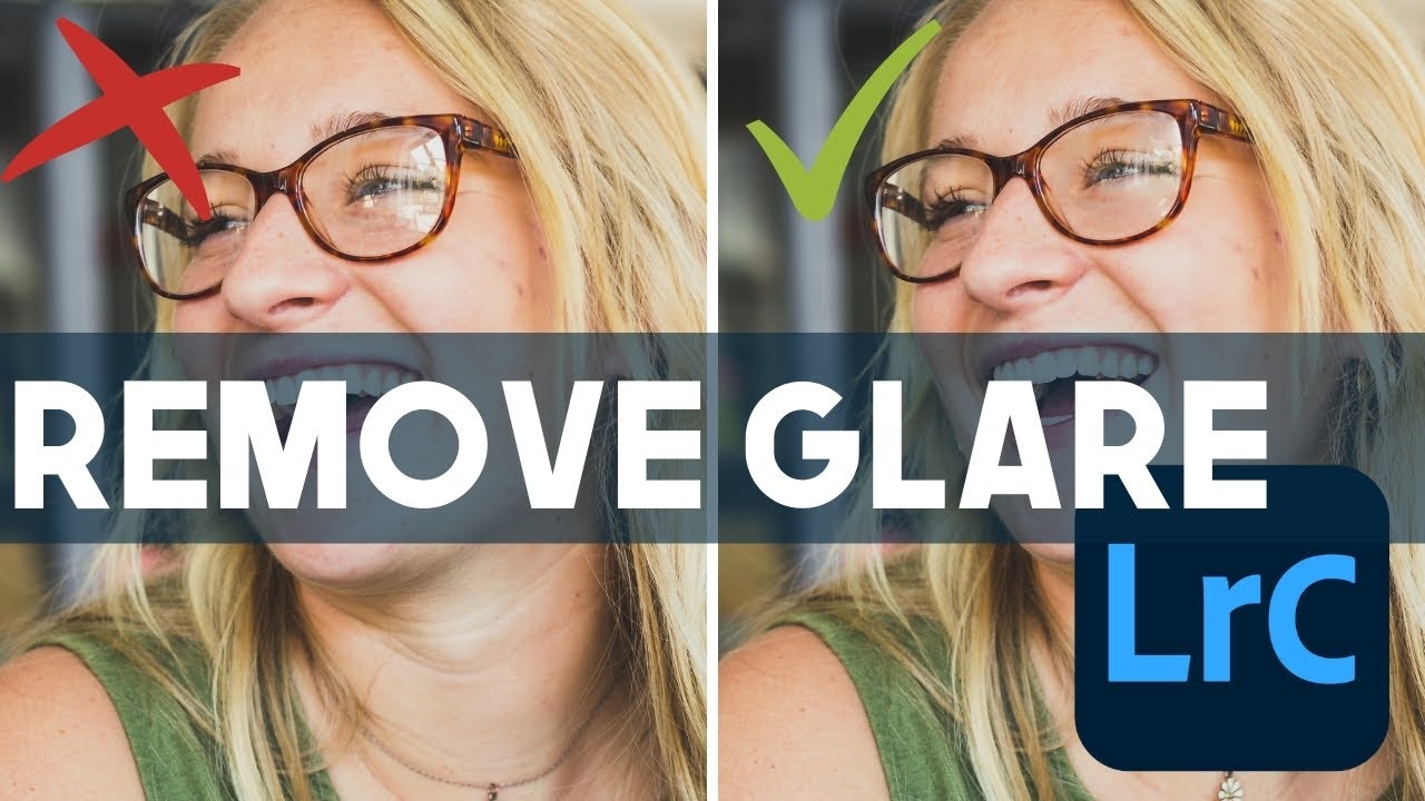 Remove Glare From Glasses In Lightroom (2 Easy Methods)
