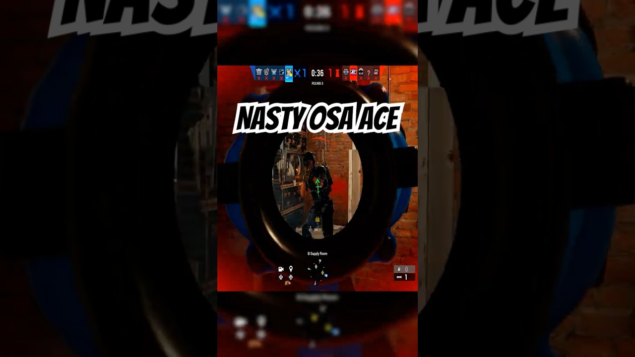 Crazy Osa Ace - Rainbow Six Siege (Operation Prep Phase)