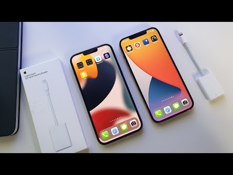 Review Lightning to SD Card camera reader | import export photos or any file from iPhone to sdCard