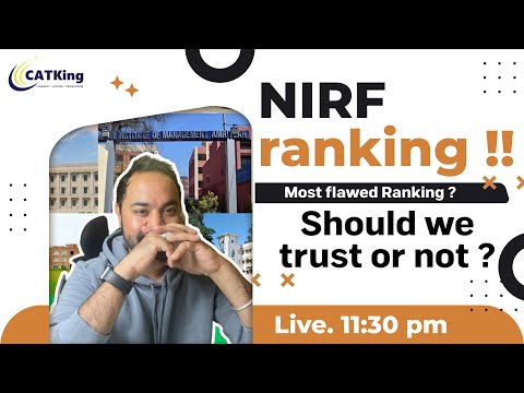 NIRF Ranking 2022 ! Trust or NOT ? Best MBA colleges in India | Best B schools in India
