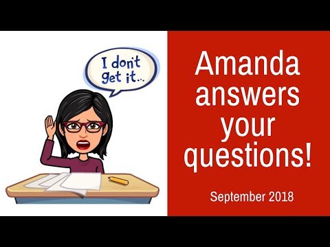 September 2018 Q&A vlog - I answer your audit questions!
