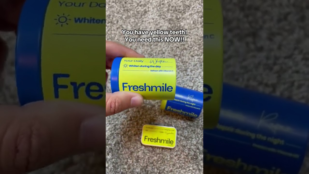 Freshmile toothpaste with clean ingredients. Perfect for fresh breath! | Product Review