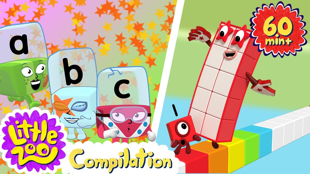 Numberblocks & Alphablocks Compilation! | Numbers & Alphabet, Math & Phonics | Cartoon For Kids