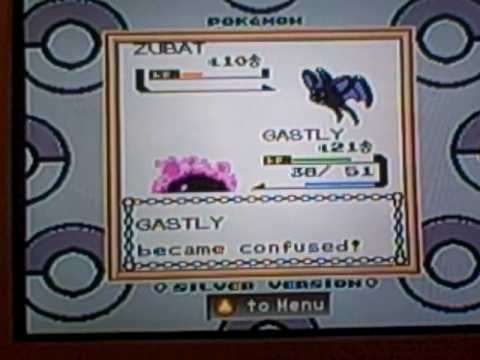 Pokemon Silver Walkthrough Part 19 Gastly Learns Night Shade
