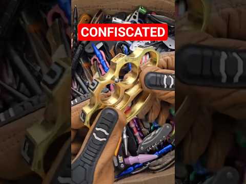 I Bought 75 POUNDS Of TSA Confiscated And I Was SHOCKED They Took...