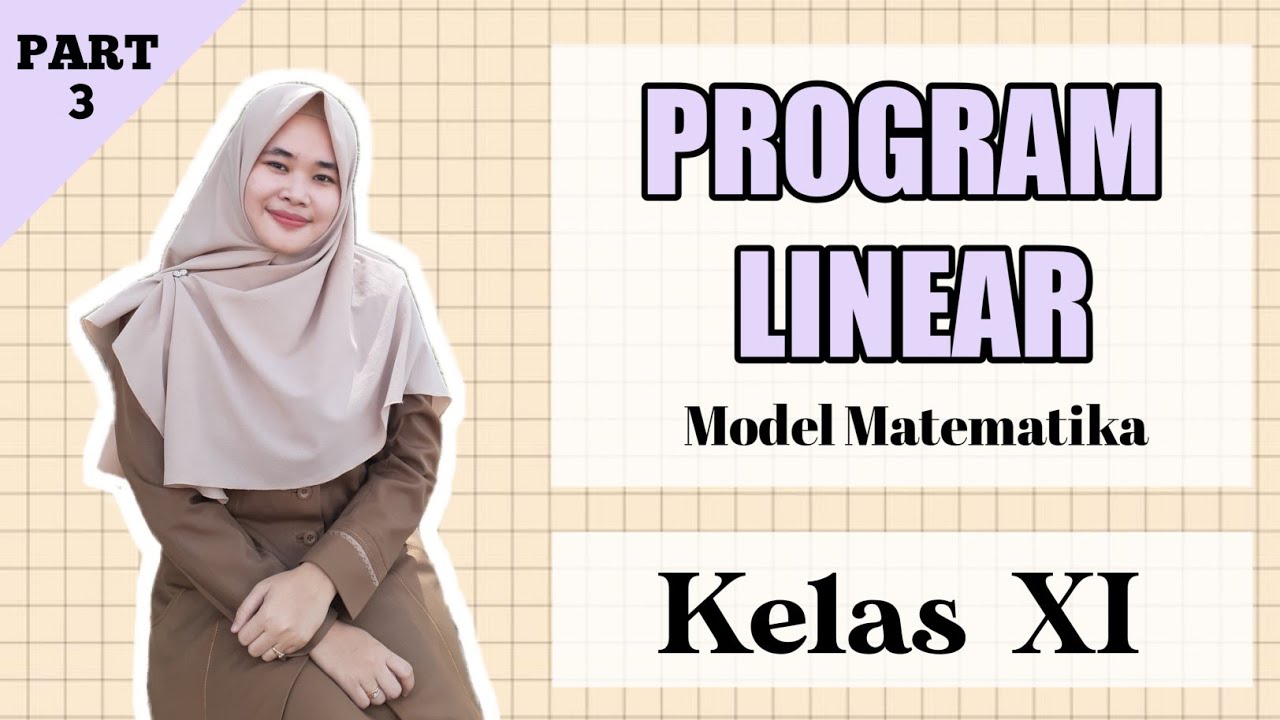 MODEL MATEMATIKA PROGRAM LINEAR | Kelas XI