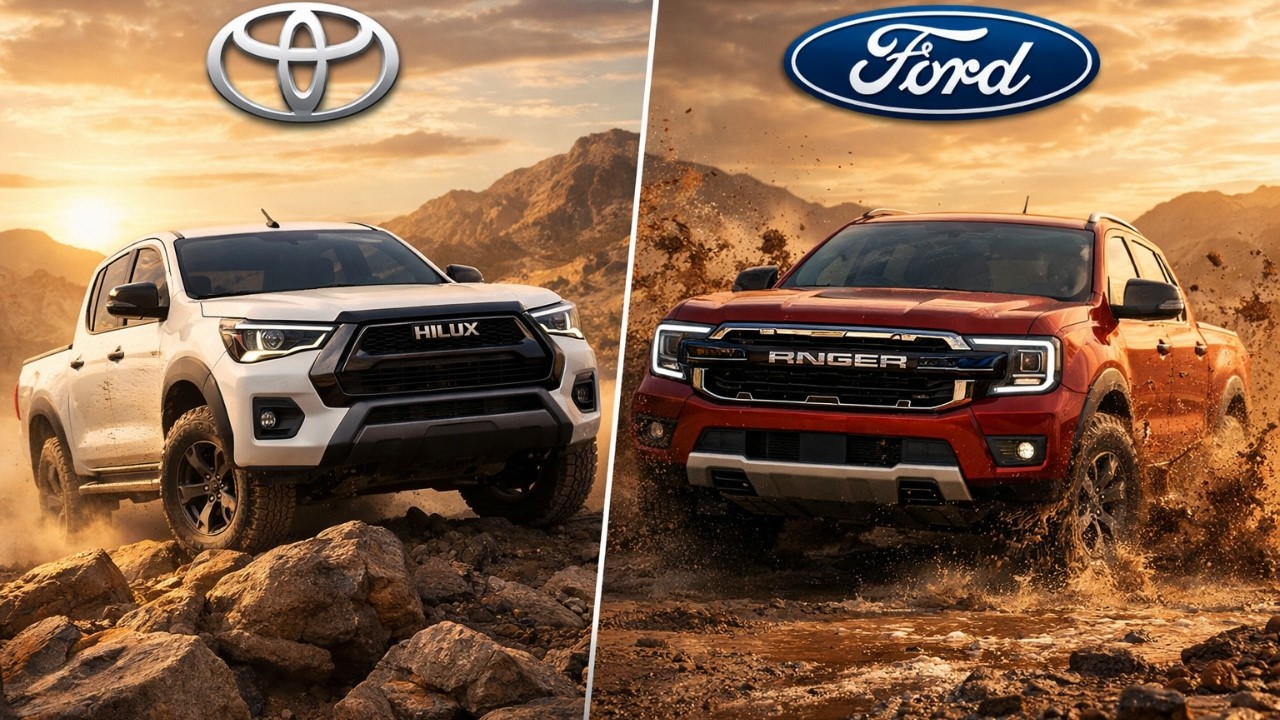 Toyota Hilux vs Ford Ranger Showdown!