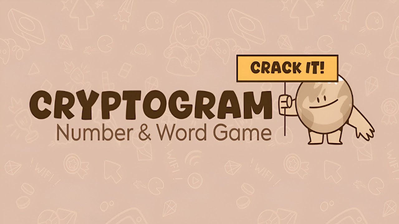 Cryptogram: Number & Word Game (by Smartronic) IOS Gameplay Video (HD)