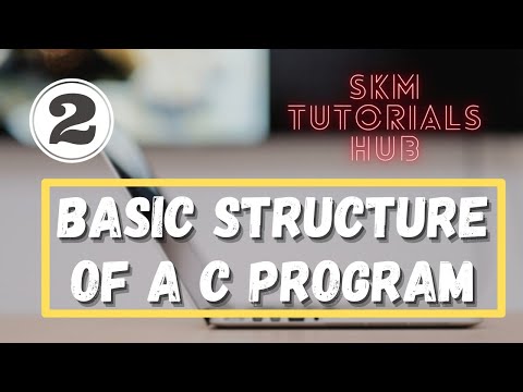Basic Structure of C program | Programming in C | C programming for beginners