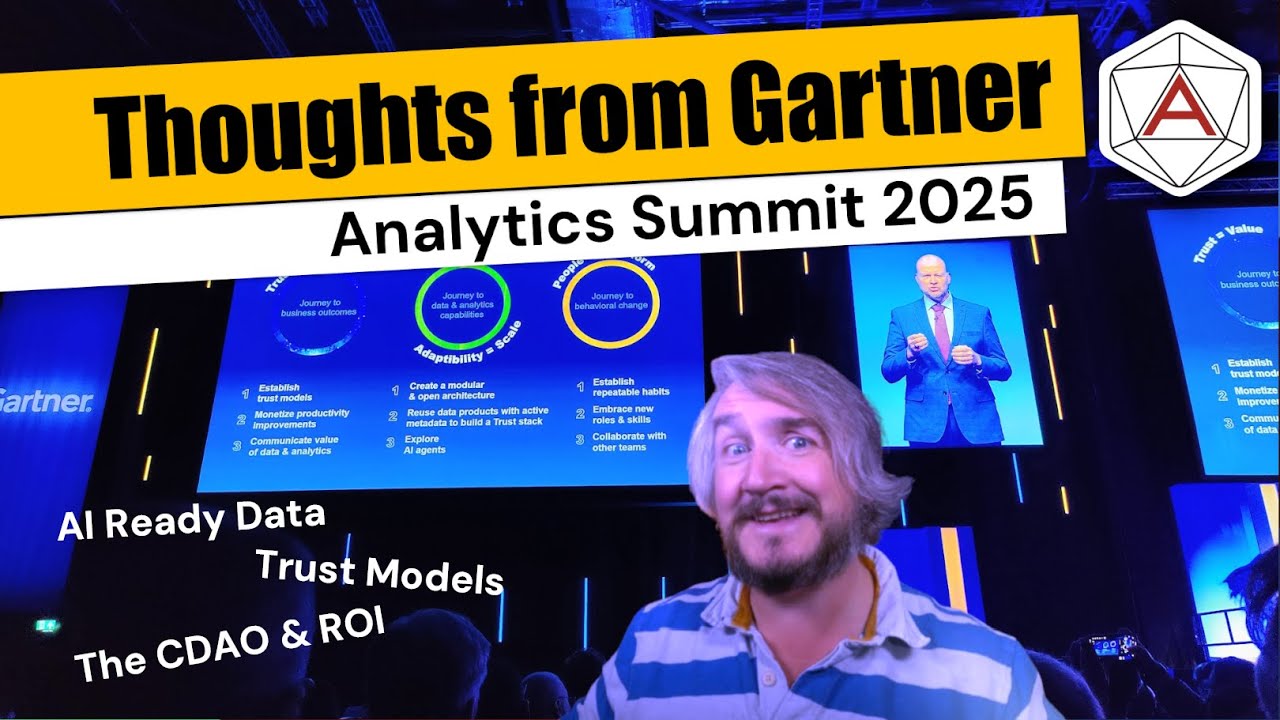 Thoughts from Gartner Analytics Summit 2025