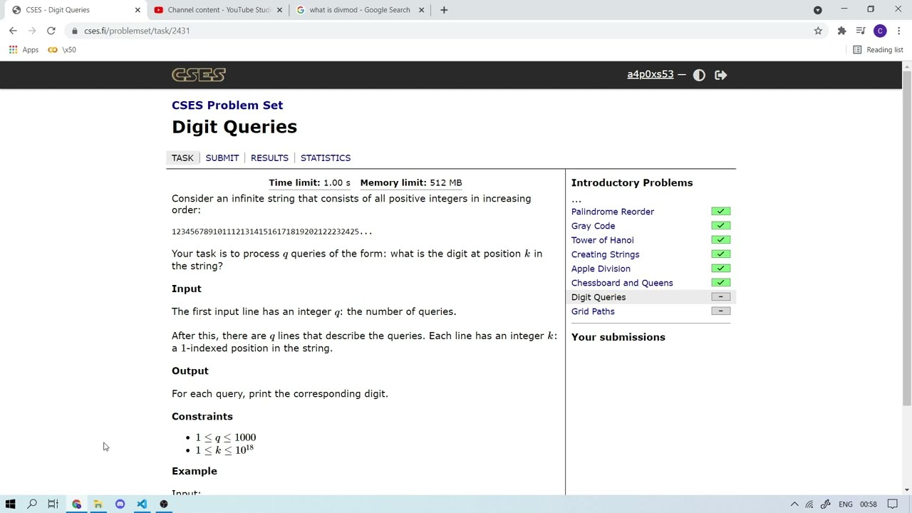 [CSES.FI PYTHON] Digit Queries