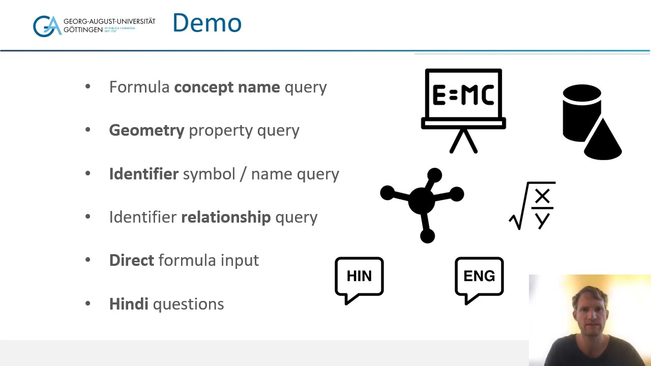 Mining Mathematical Documents for Question Answering - Paper Presentation at JCDL'22