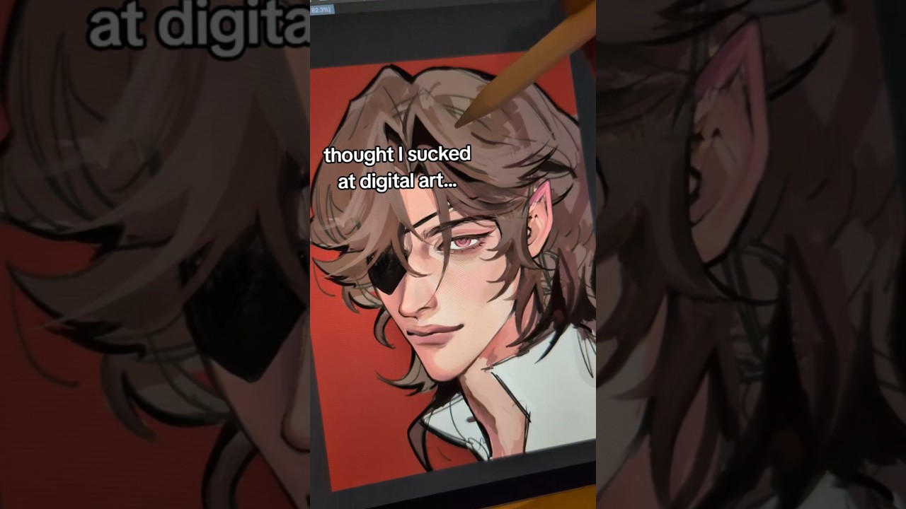 Procreate is holding you back🥀#clipstudiopaint #digitalart #procreate #art #drawing #artist #viral